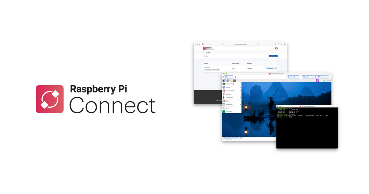 Raspberry Pi Connect - Access your Raspberry Pi from anywhere – Raspberry Pi